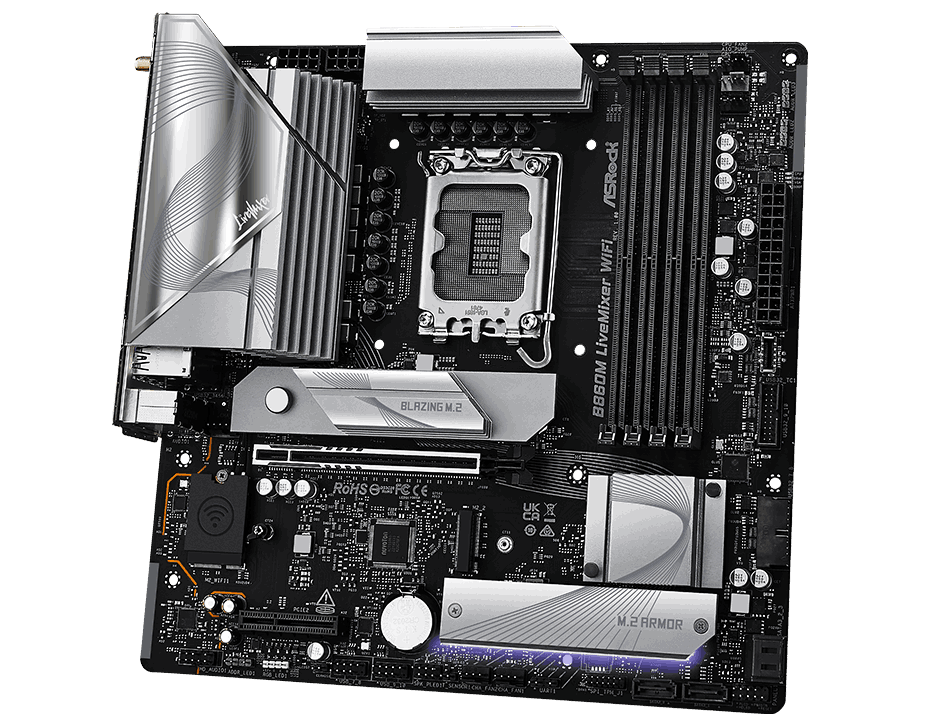 ASRock > B860M LiveMixer WiFi