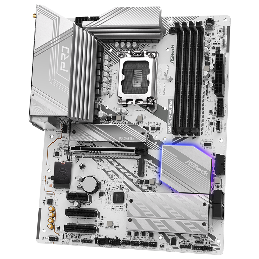 ASRock > Z890 Pro RS WiFi White