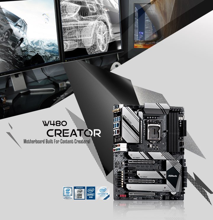 华擎科技 > W480 创世者