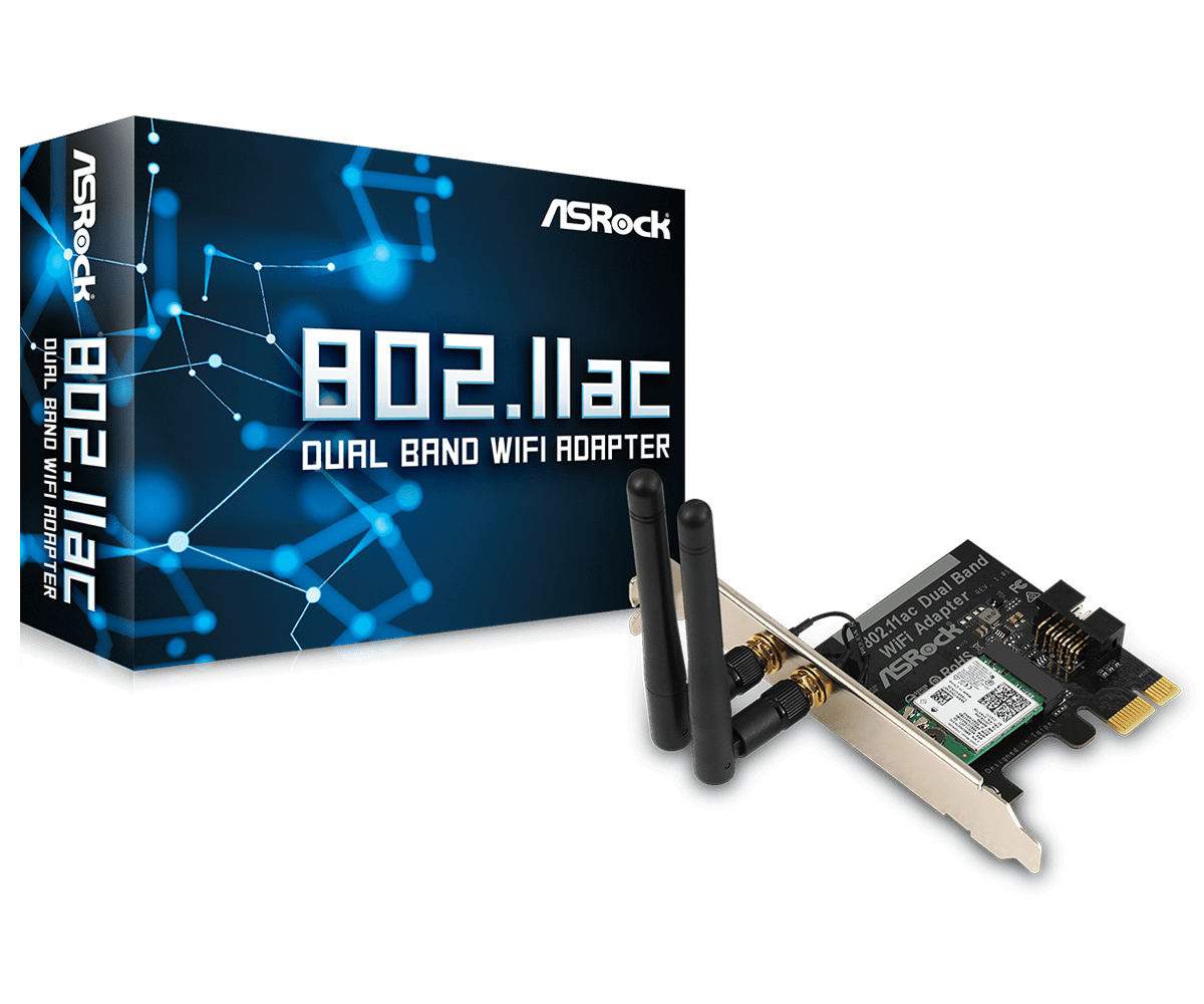 ASRock > 802.11ac Dual Band WiFi Adapter
