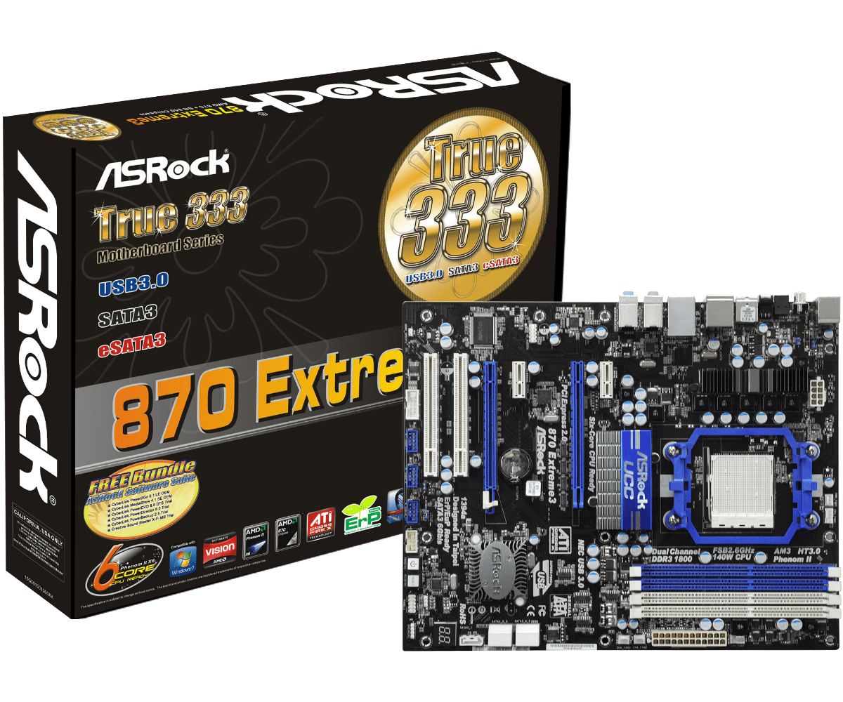 ASRock > 870 Extreme3