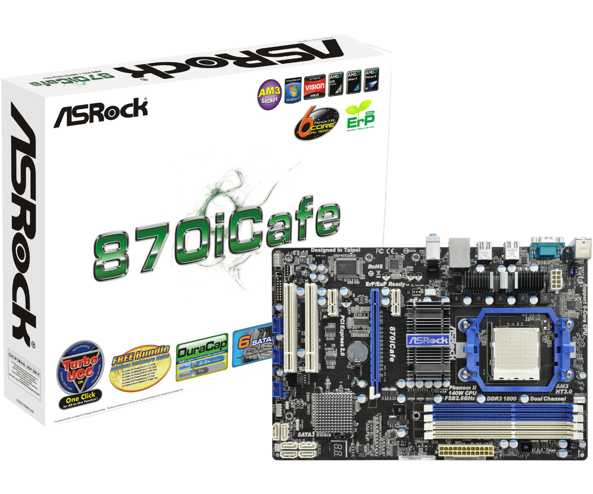 ASRock > 870iCafe