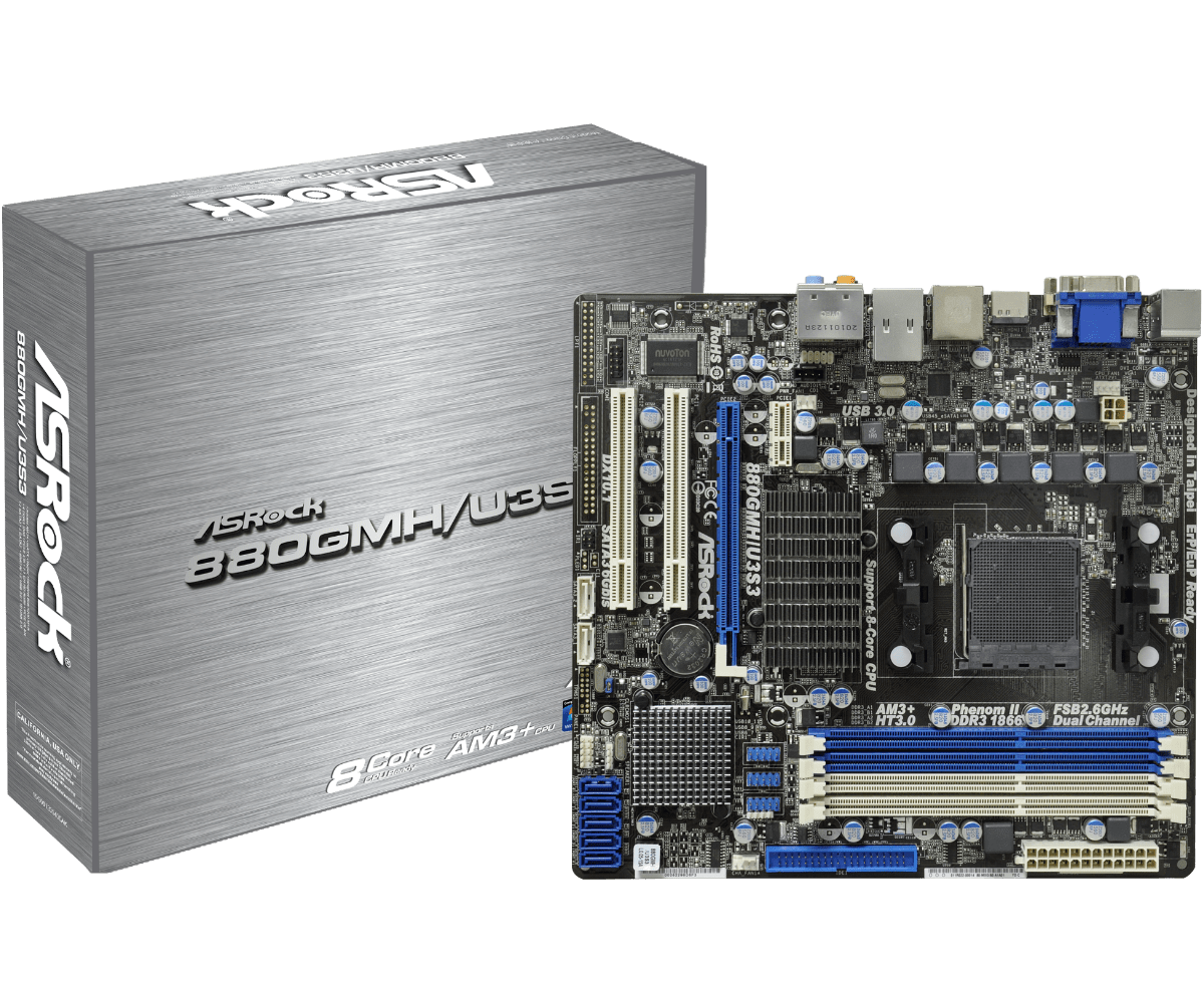 ASRock > 880GMH/U3S3