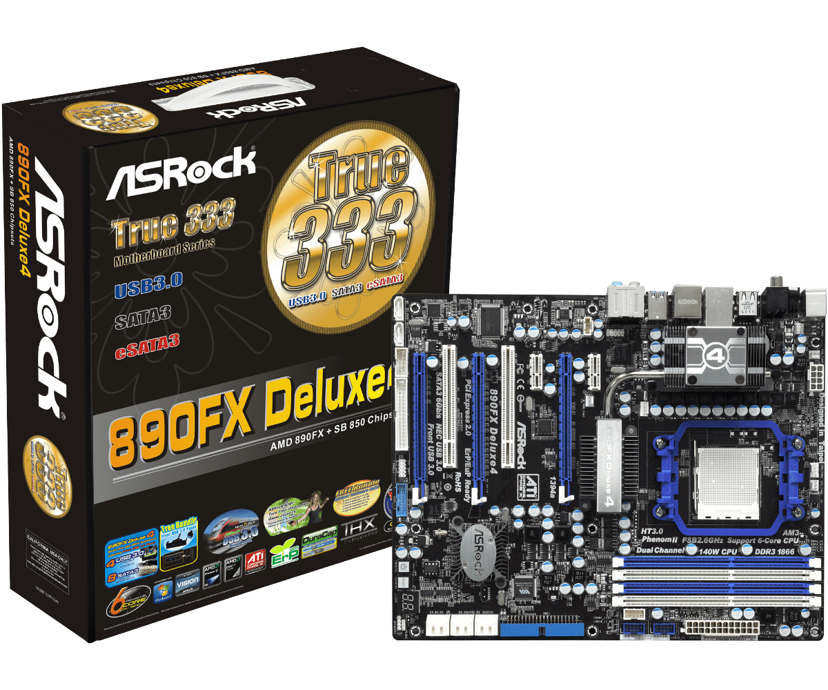 华擎科技 > 890FX Deluxe4