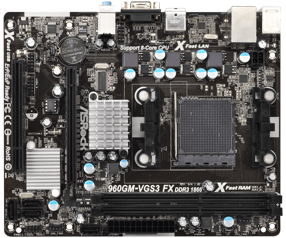 ASRock > 960GM-VGS3 FX