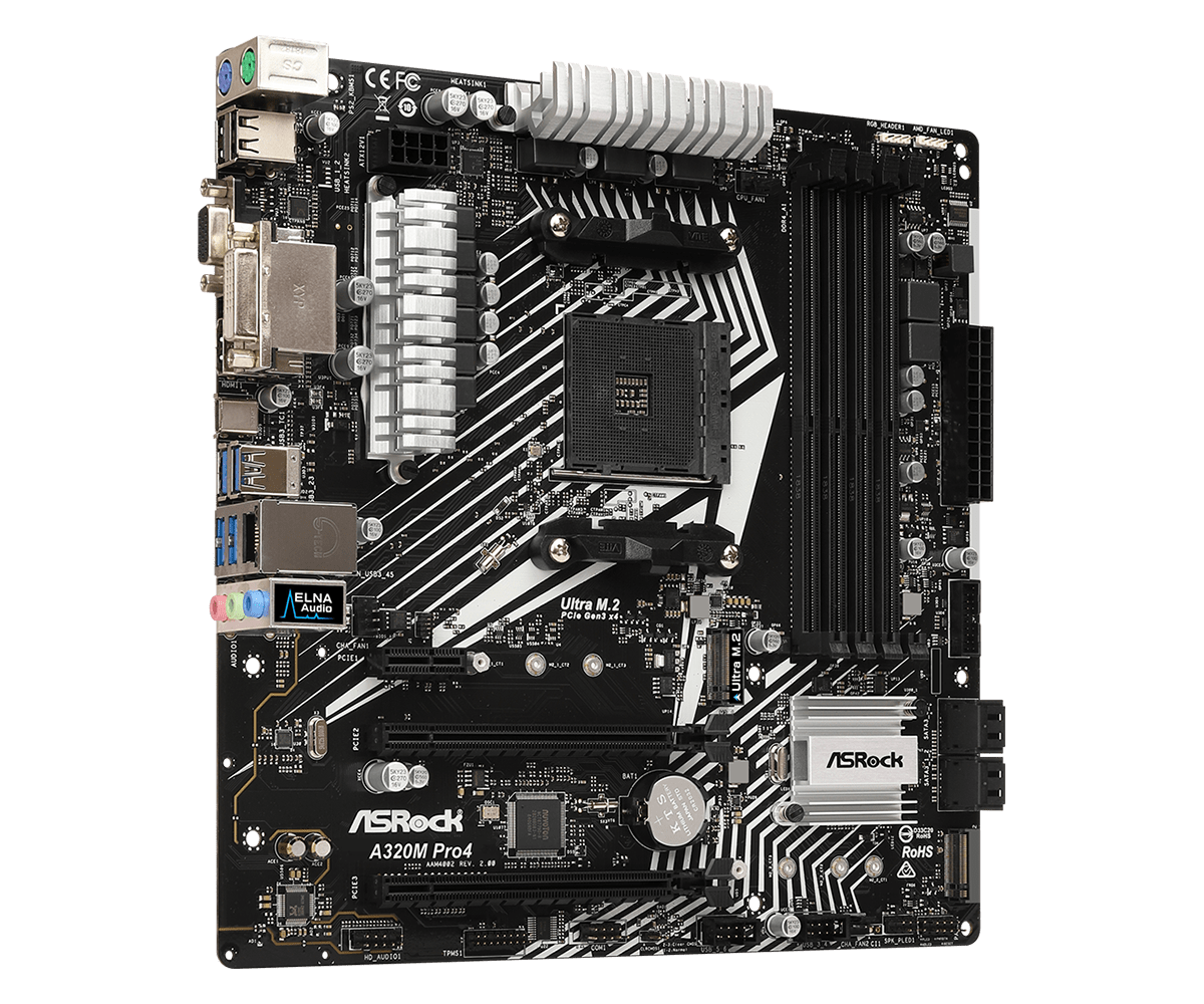 ASRock > A320M Pro4 R2.0