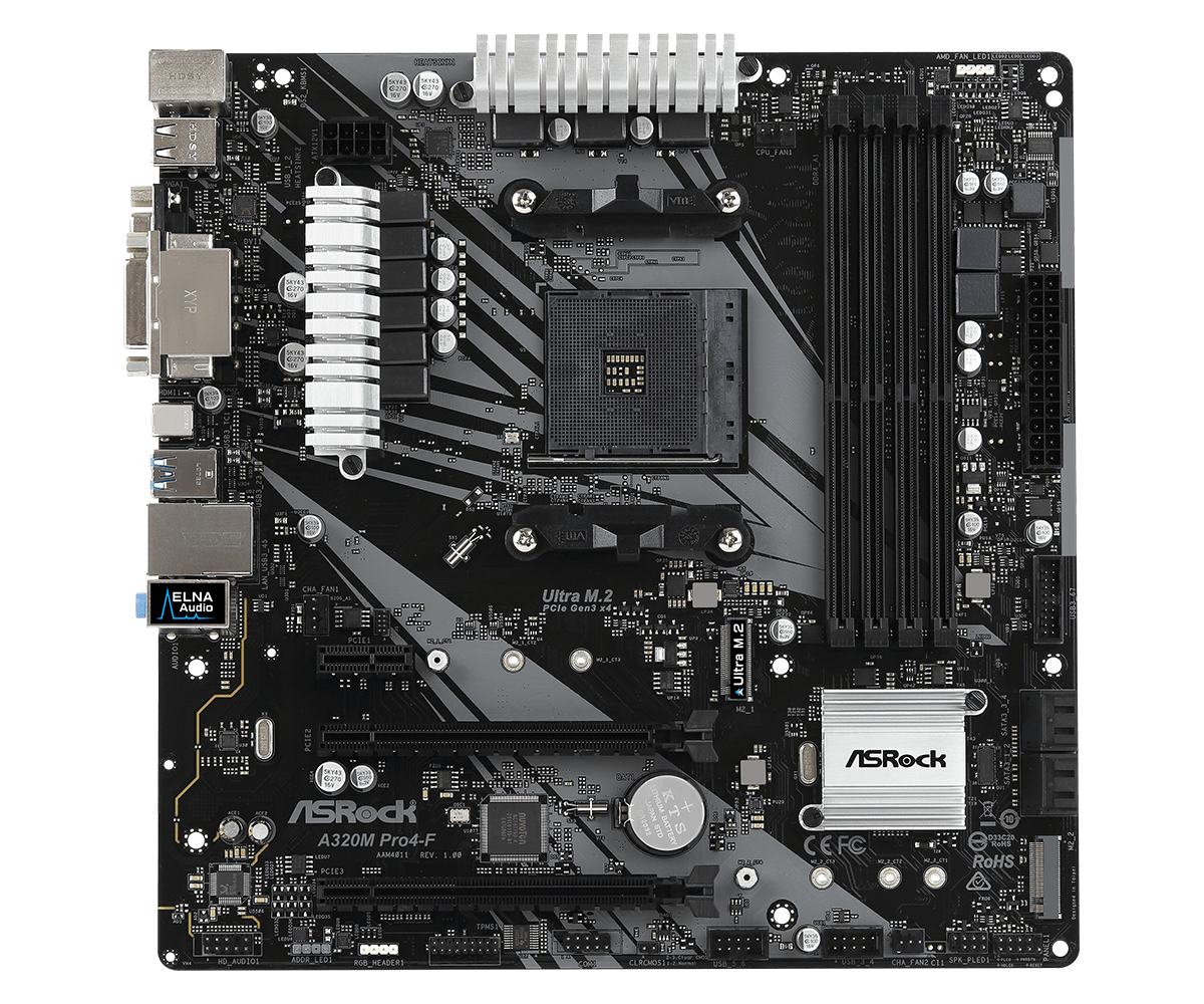 ASRock > A320M Pro4-F