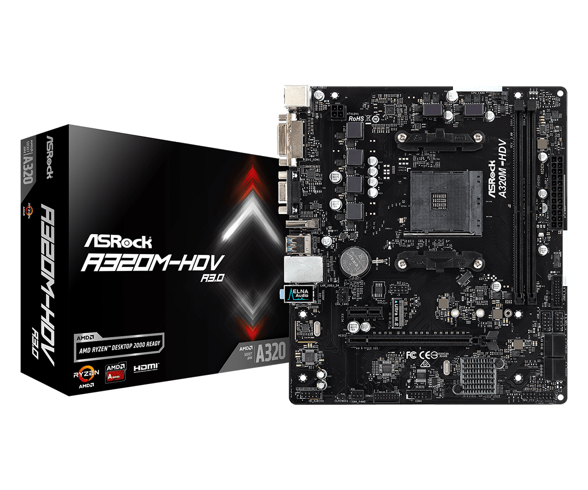 ASRock > A320M-HDV R3.0