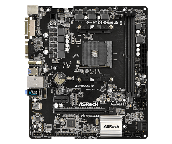 ASRock > A320M-HDV