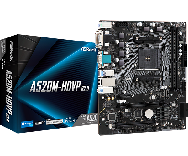 ASRock > A520M-HDVP R2.0