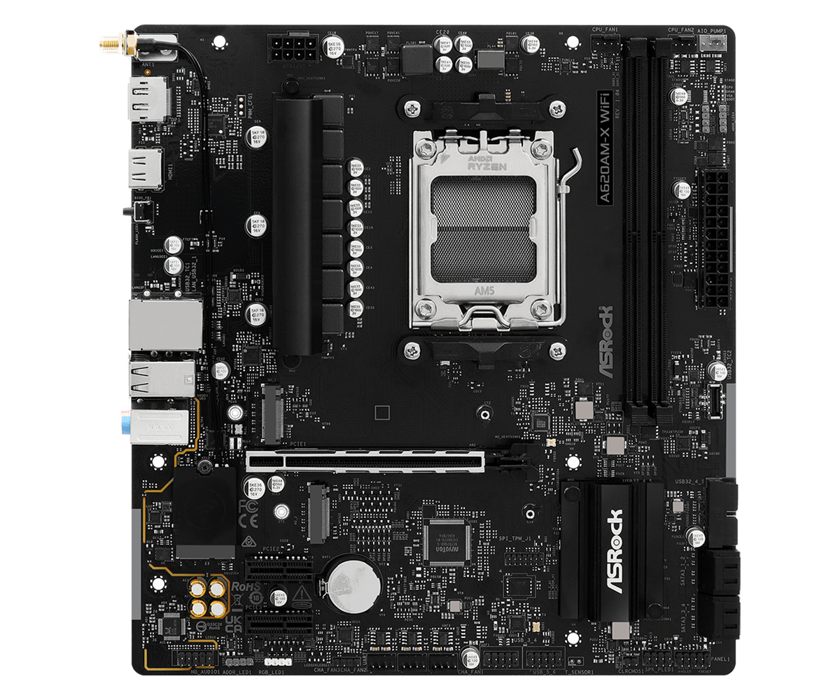 ASRock > A620AM-X WiFi