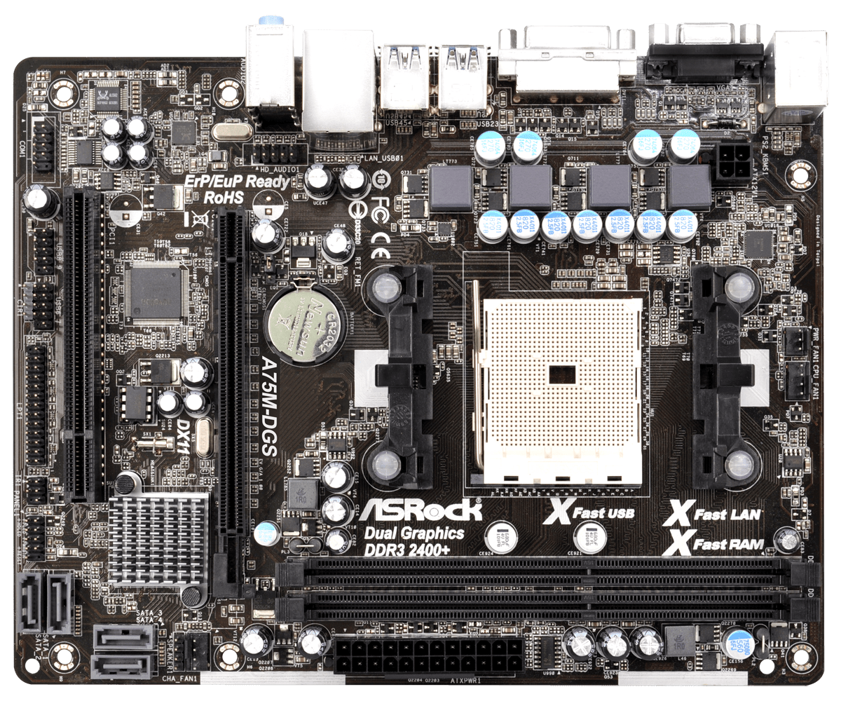 ASRock > A75M-DGS