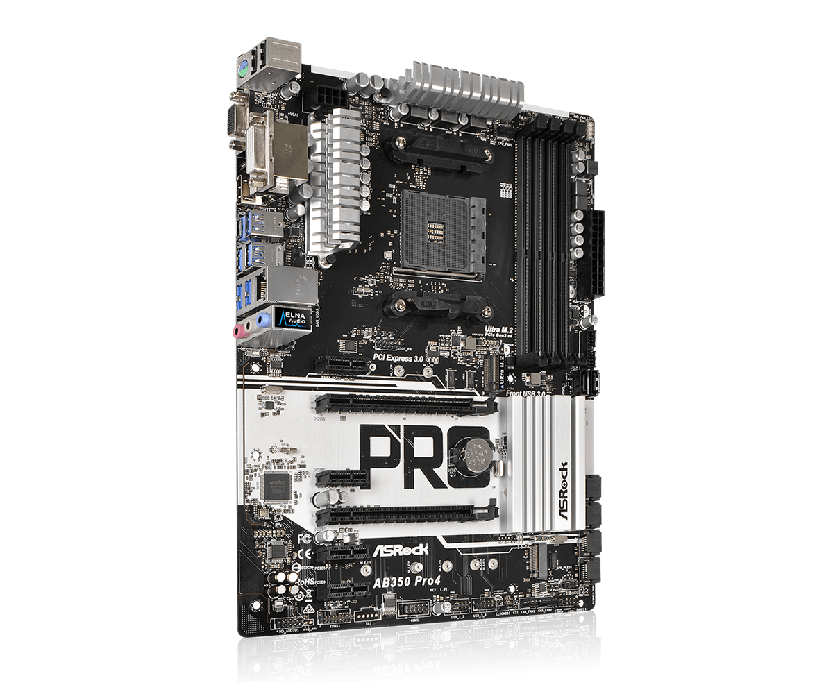 ASRock > AB350 Pro4