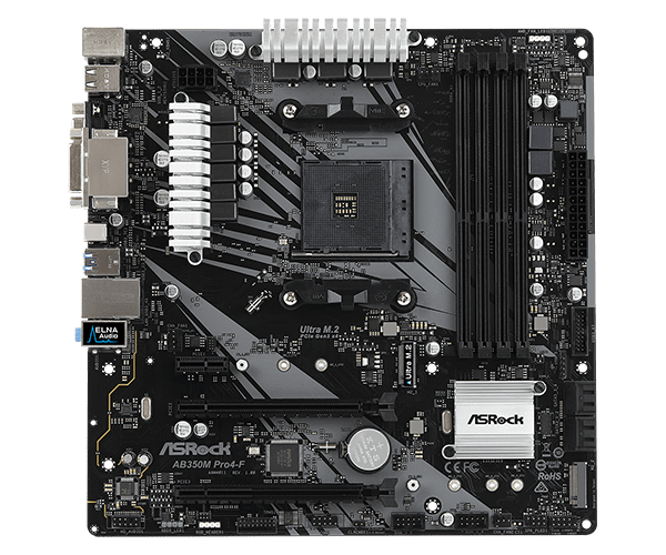 ASRock > AB350M Pro4-F
