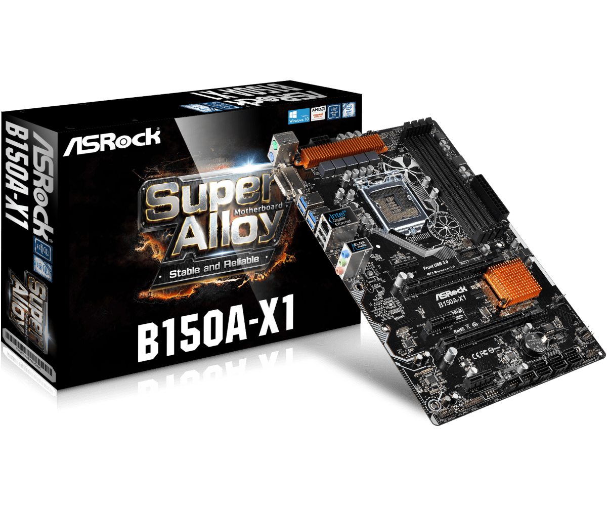 华擎科技 > B150A-X1