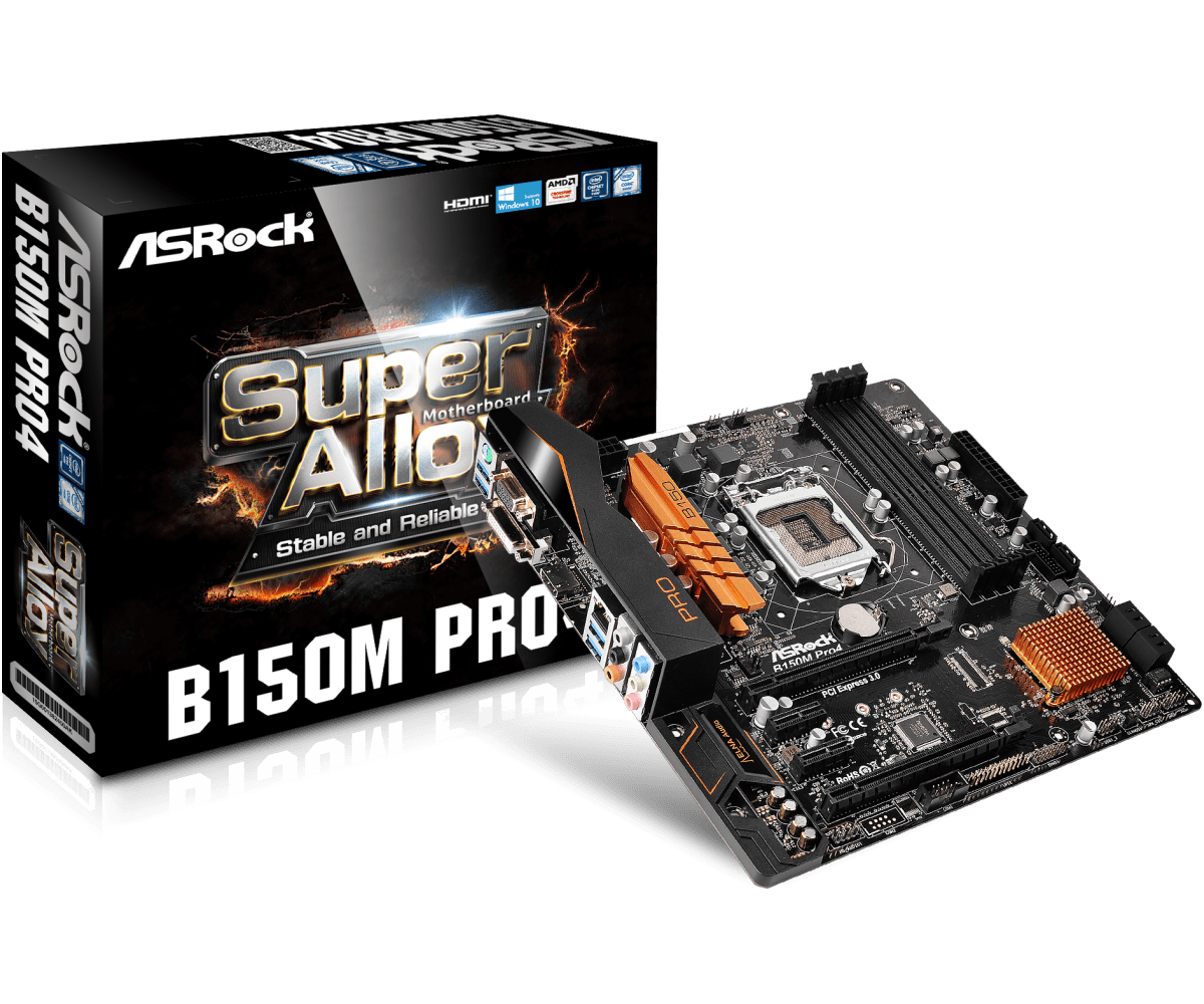 ASRock > B150M Pro4