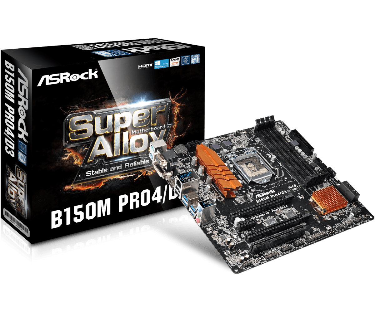 ASRock > B150M Pro4/D3