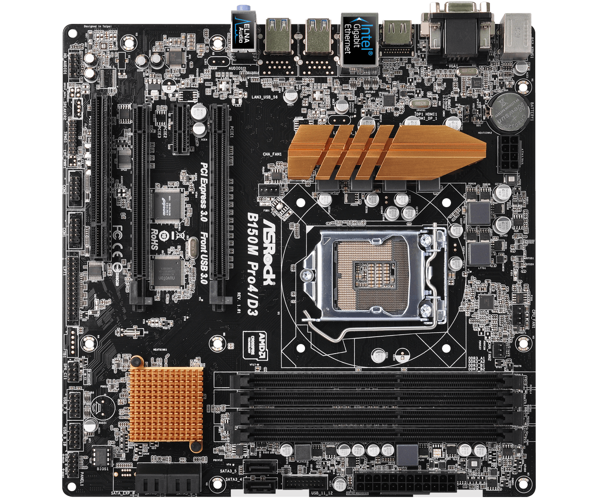 ASRock > B150M Pro4/D3