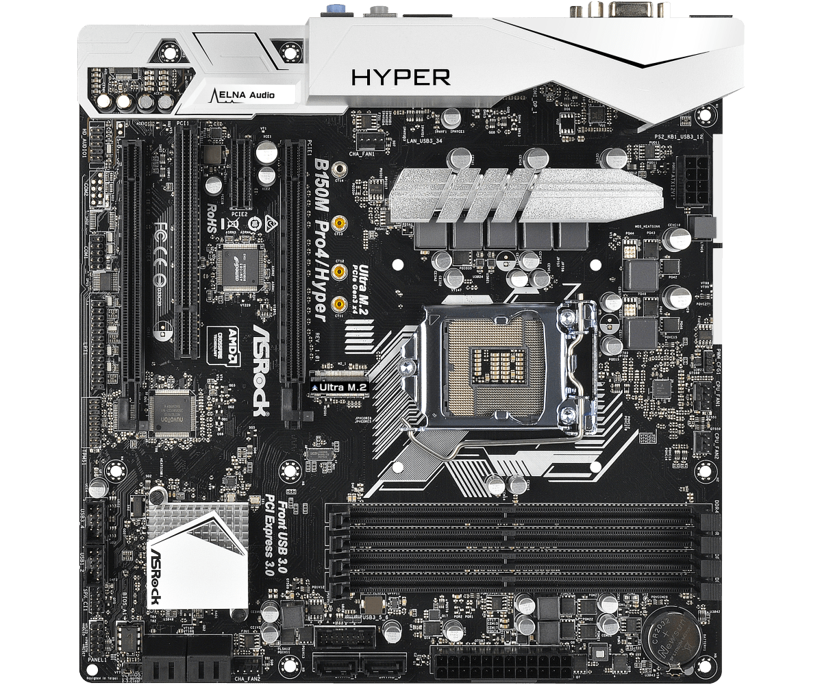 ASRock > B150M Pro4/Hyper