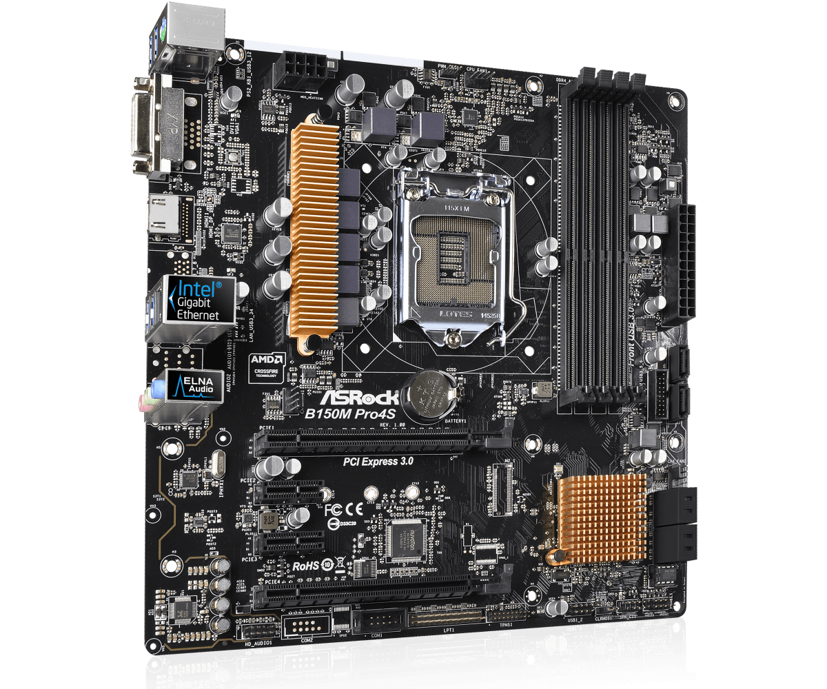 ASRock > B150M Pro4S