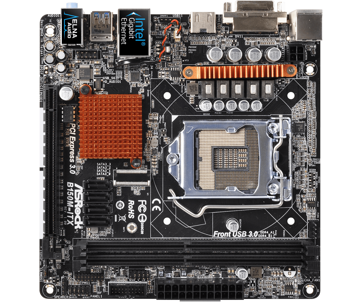ASRock > B150M-ITX