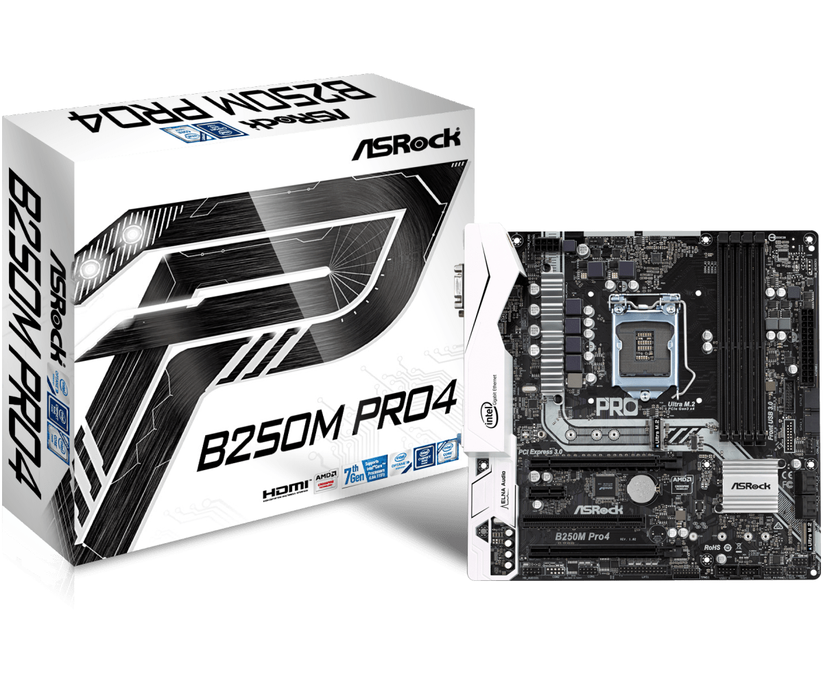 ASRock > B250M Pro4