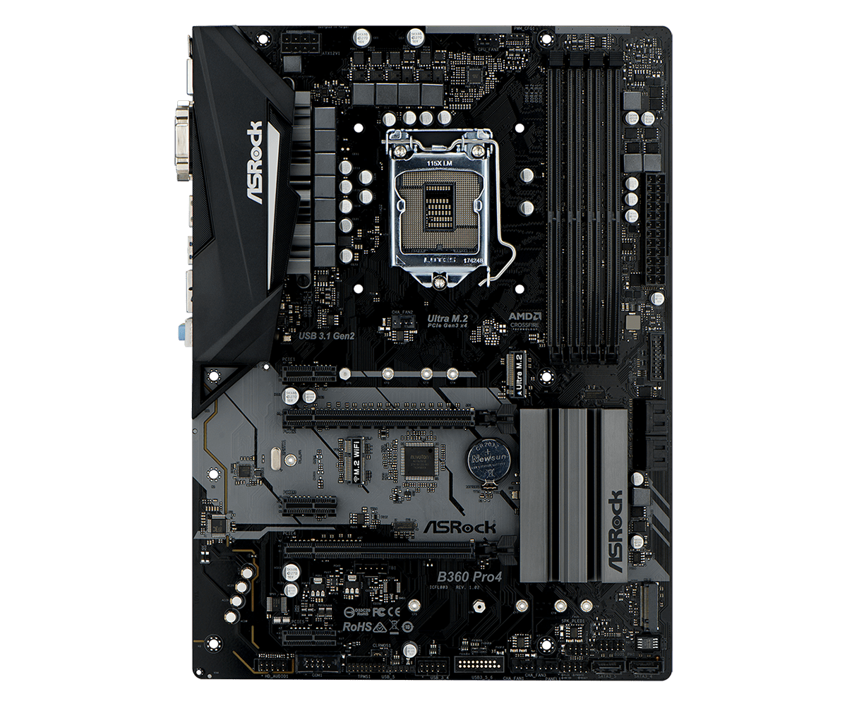 ASRock > B360 Pro4