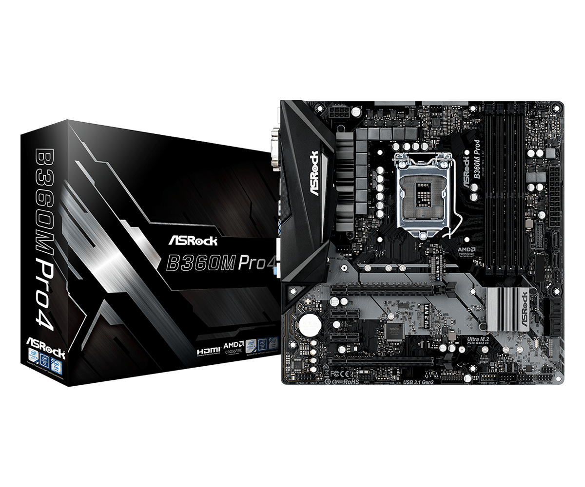 ASRock > B360M Pro4