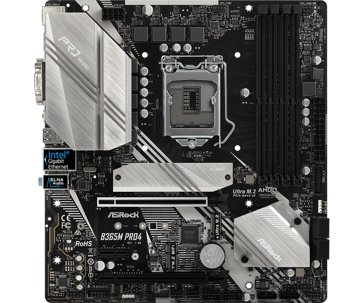 ASRock > B365M Pro4
