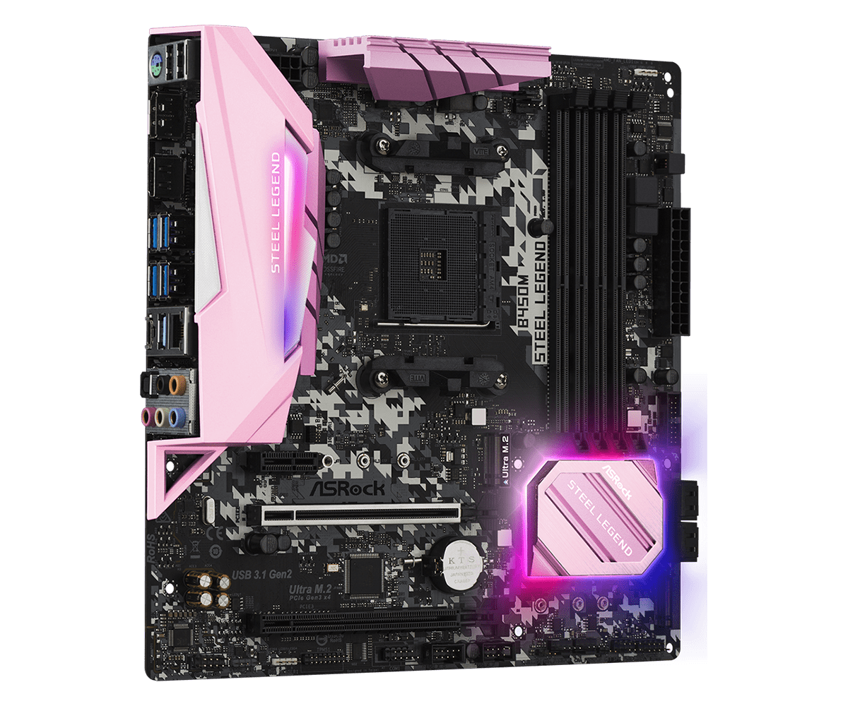 ASRock > B450M Steel Legend