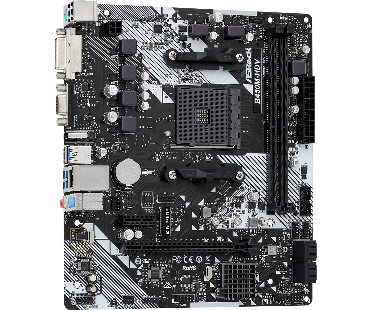 ASRock > B450M-HDV R4.0