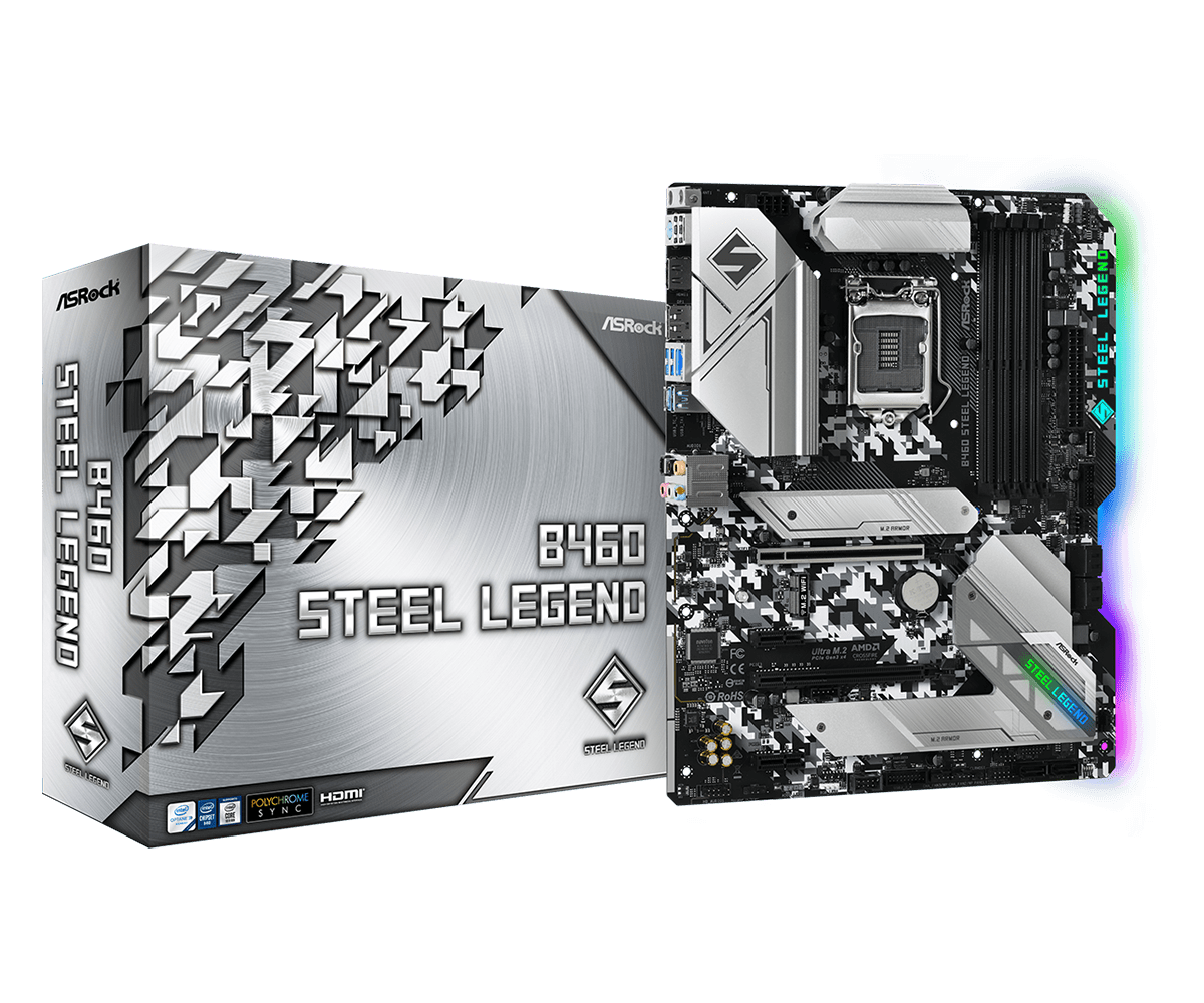 ASRock > B460 Steel Legend