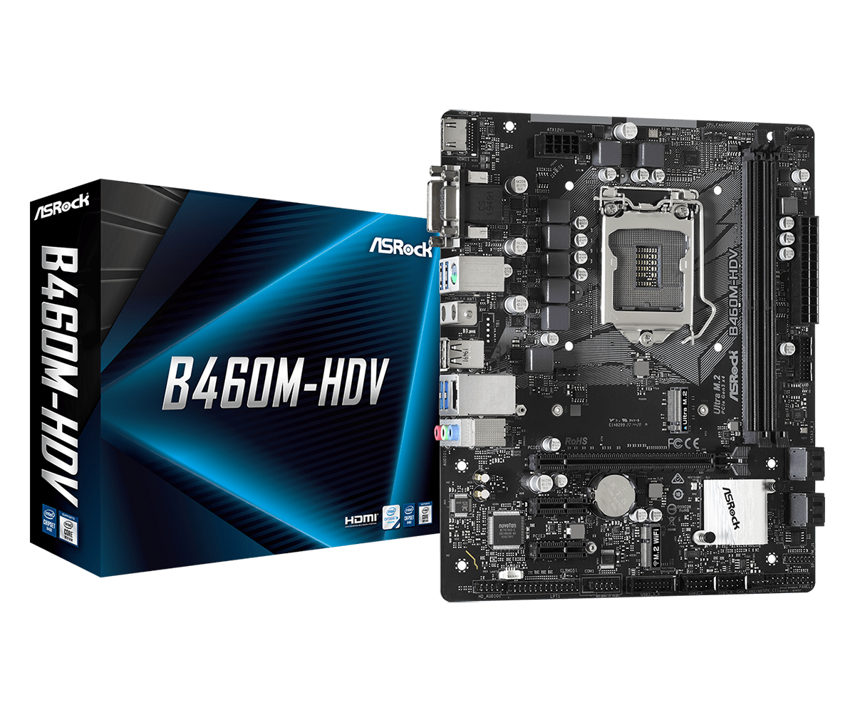 ASRock > B460M-HDV