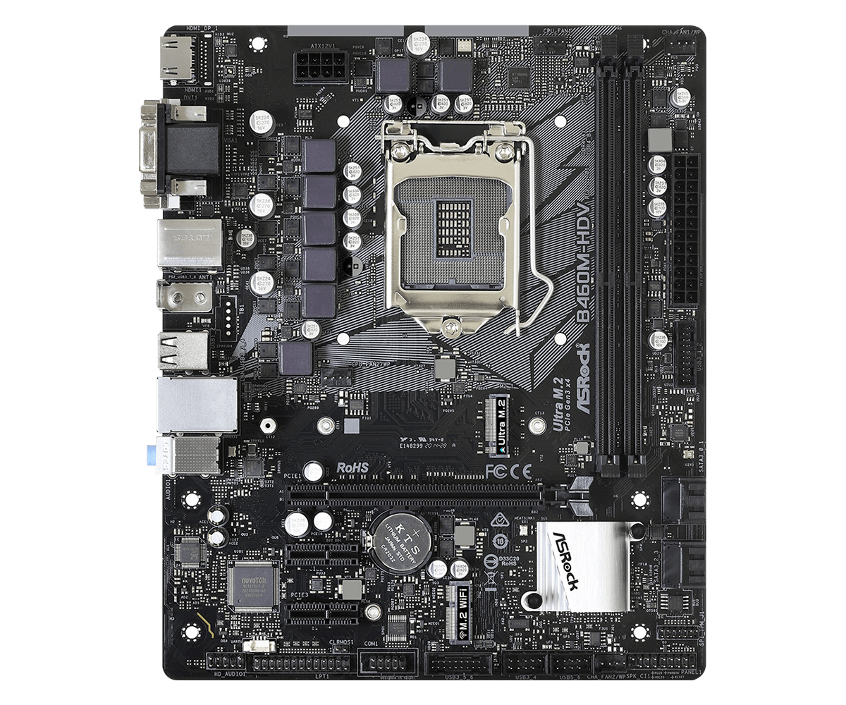 ASRock > B460M-HDV