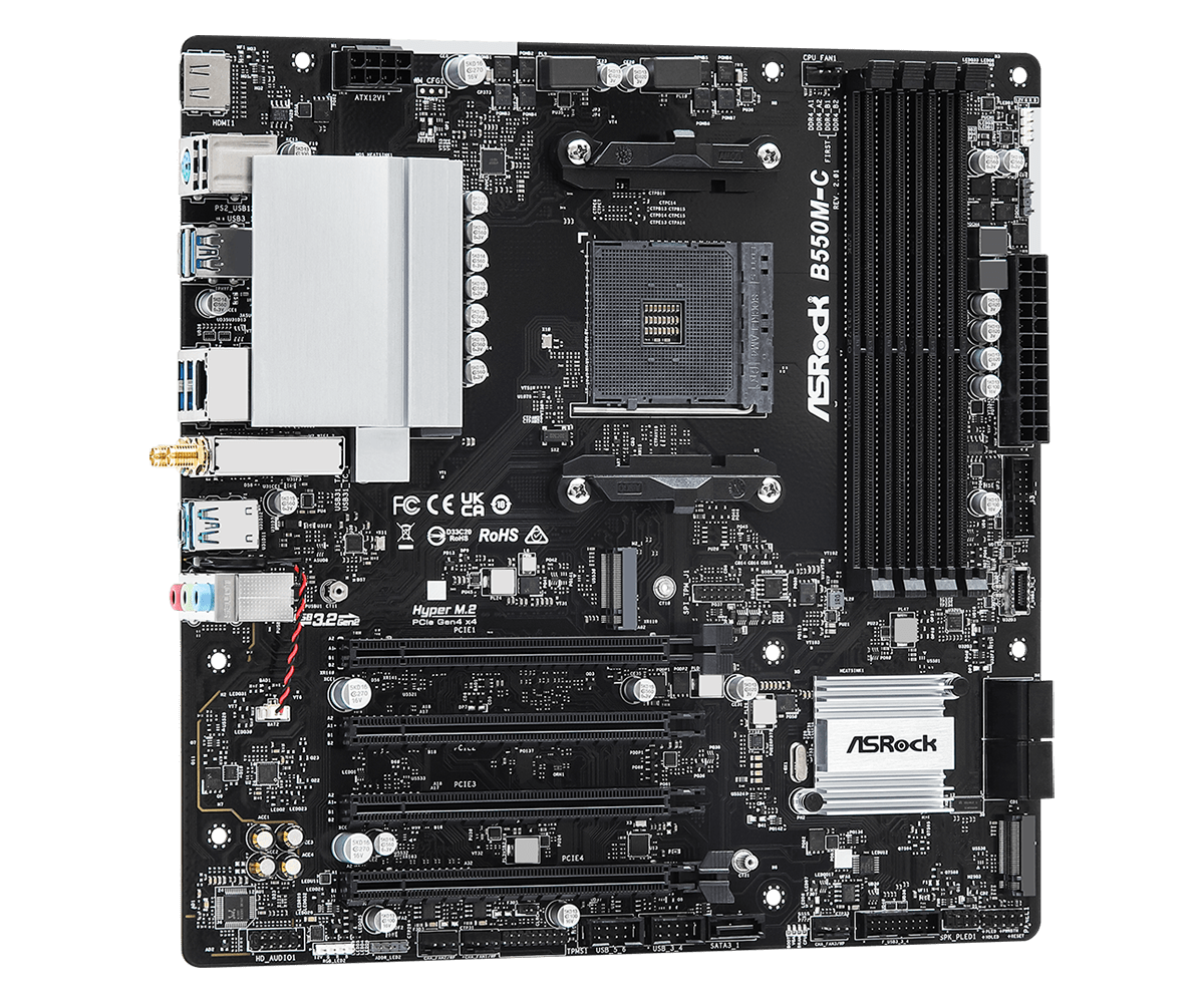 ASRock > B550M-C R2.0