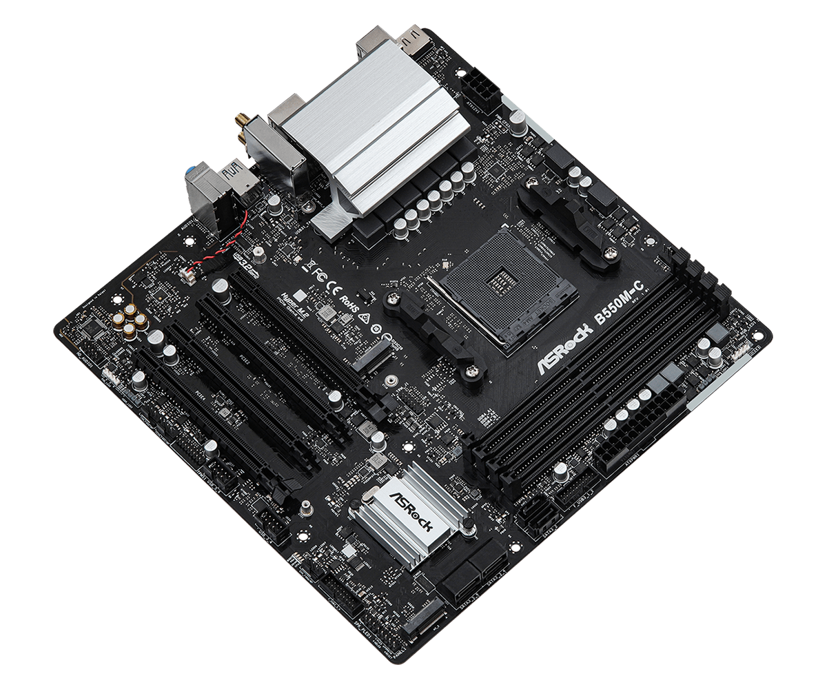 ASRock > B550M-C