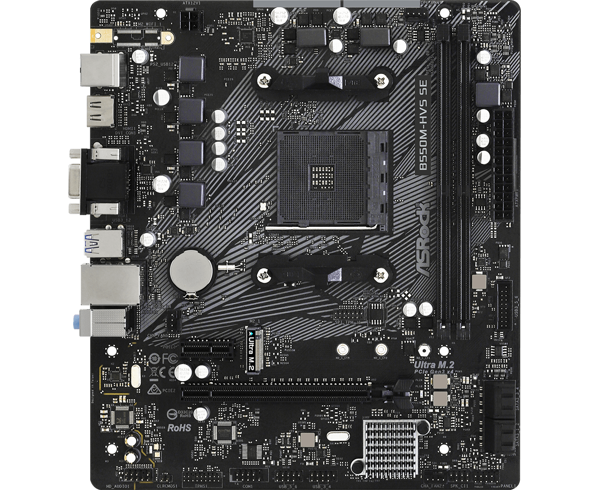 ASRock > B550M-HVS SE
