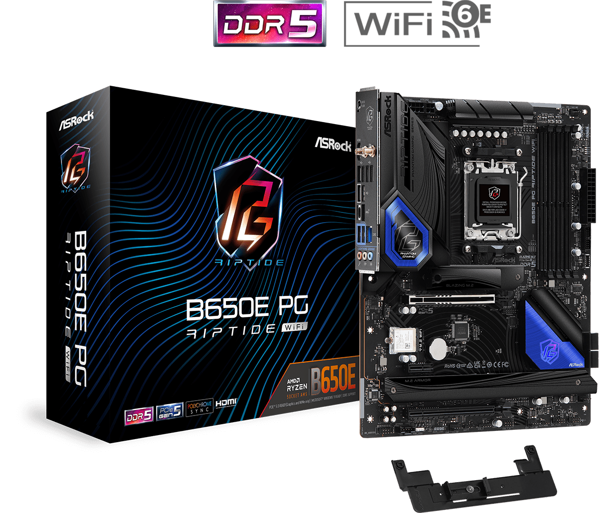 ASRock > B650E PG Riptide WiFi