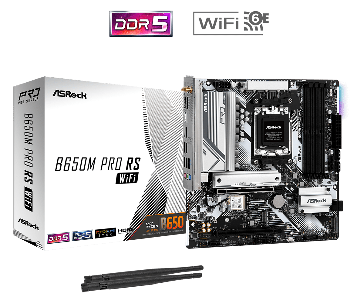 ASRock > B650M Pro RS WiFi