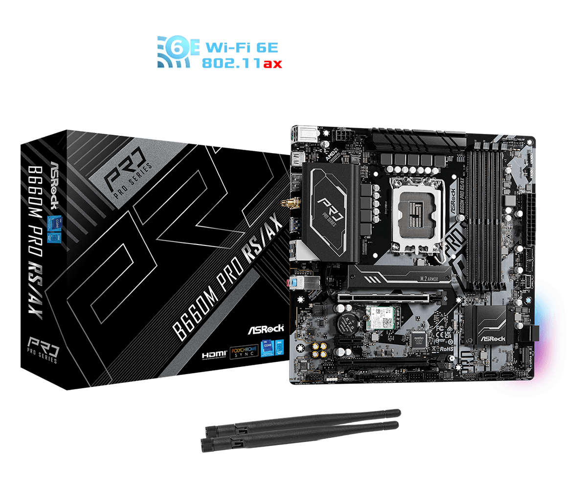 ASRock > B660M Pro RS/ax