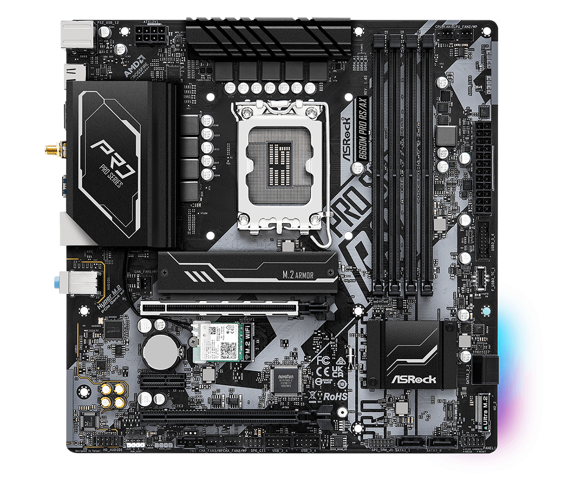 ASRock > B660M Pro RS/ax