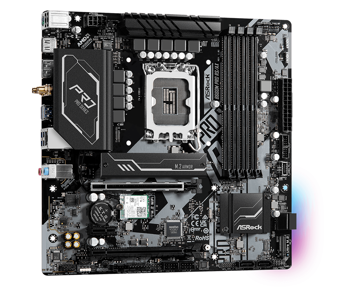 ASRock > B660M Pro RS/ax