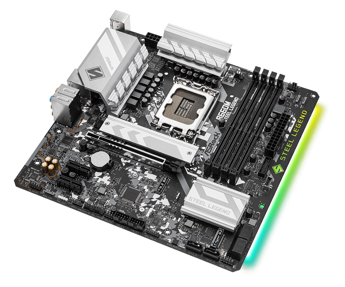 ASRock > B660M Steel Legend