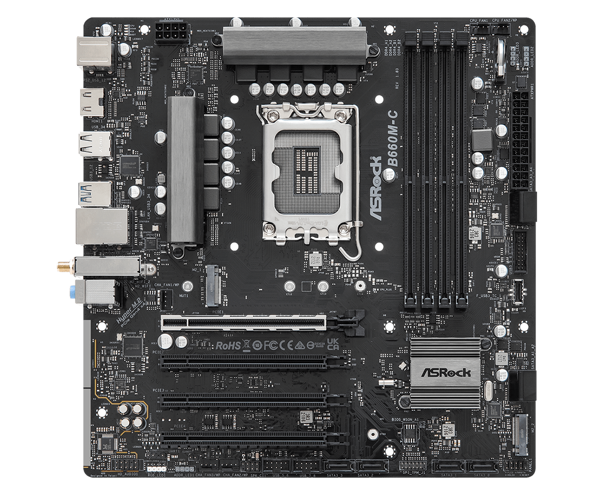 ASRock > B660M-C