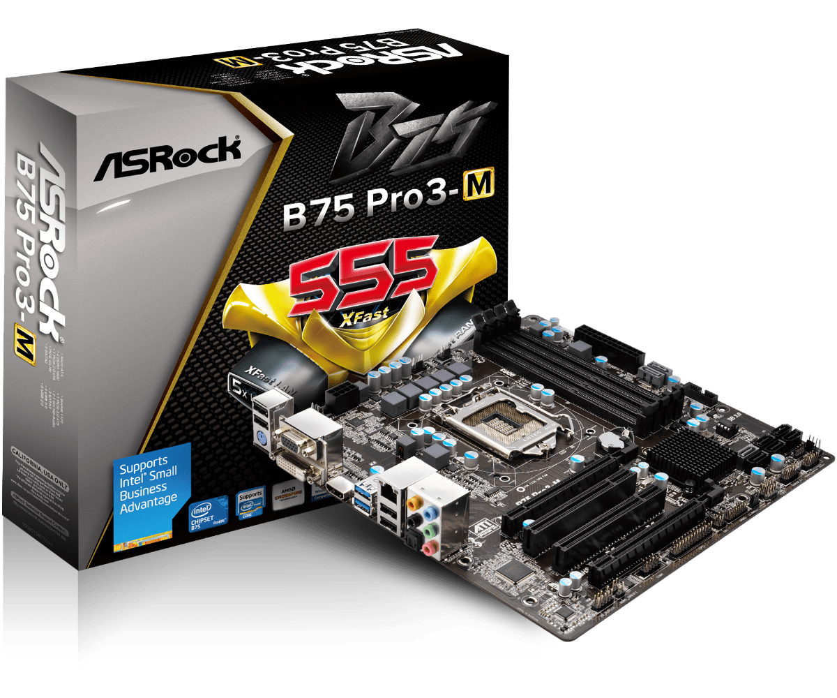 ASRock > B75 Pro3-M