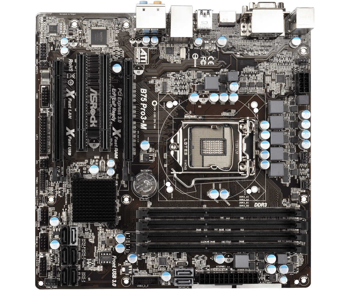 ASRock > B75 Pro3-M
