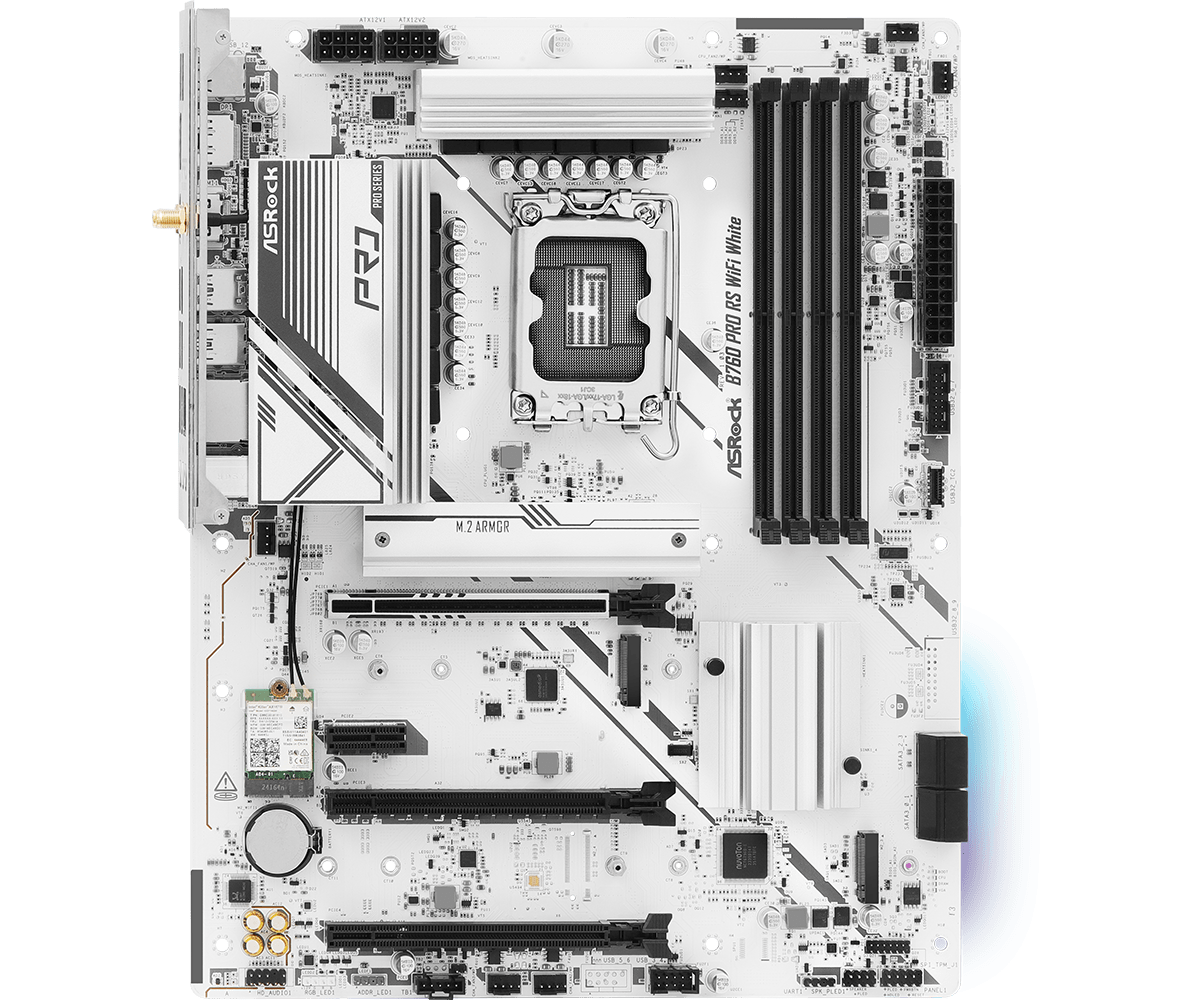 ASRock > B760 Pro RS WiFi White