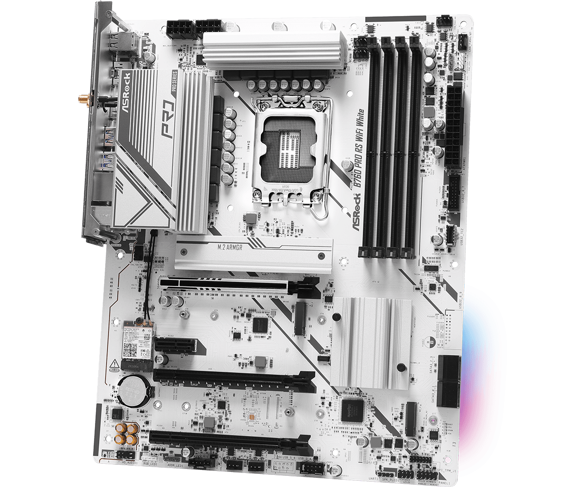 ASRock > B760 Pro RS WiFi White
