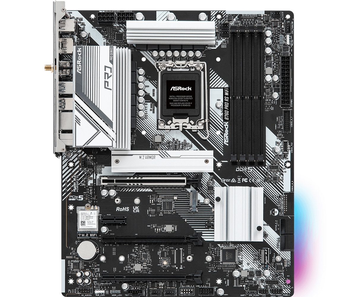 ASRock > B760 Pro RS WiFi