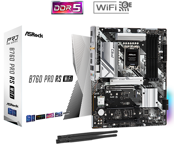 ASRock > B760 Pro RS WiFi